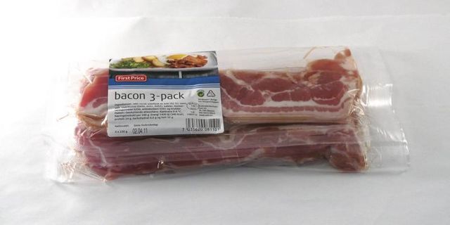 Næringsinnhold i Bacon, FirstPrice